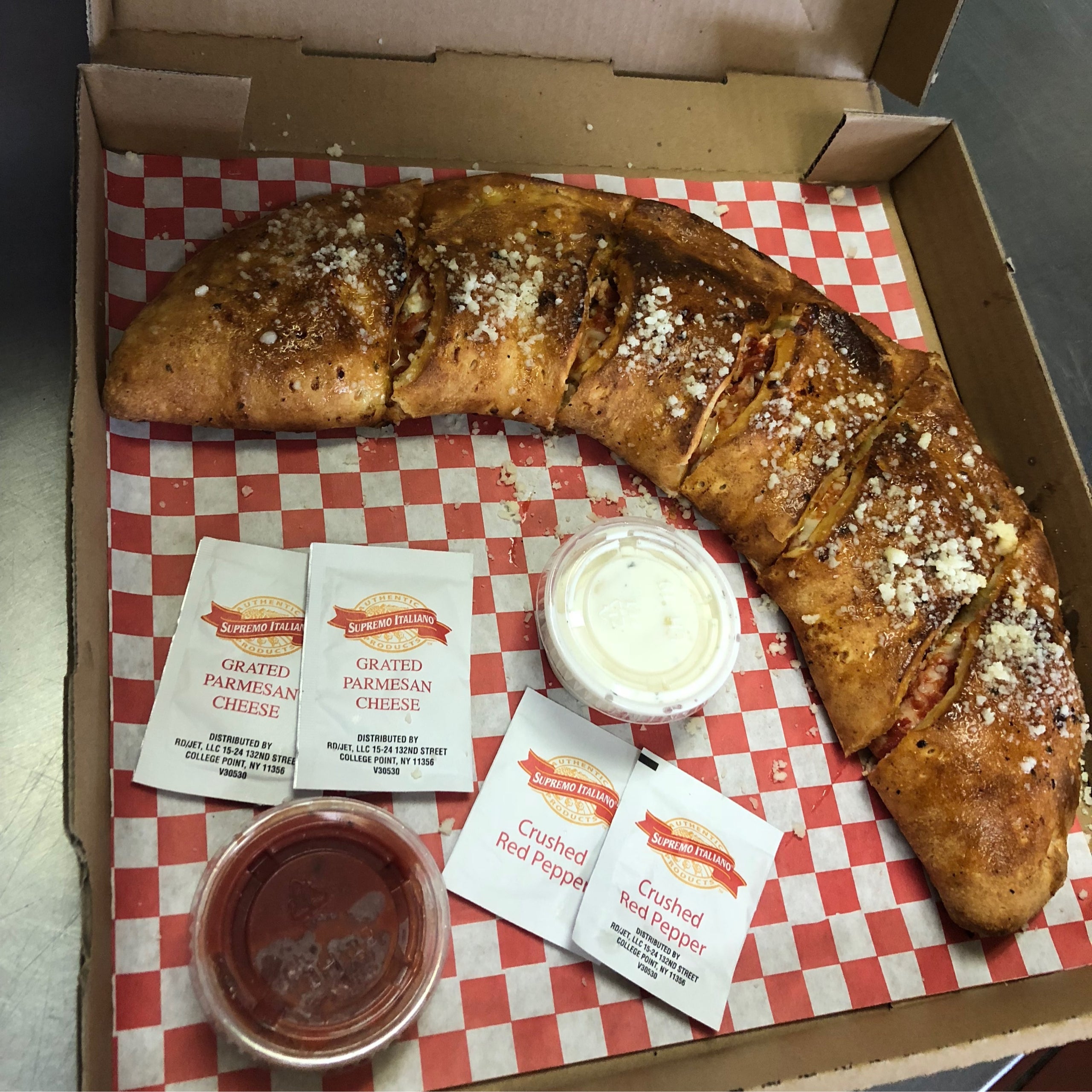 Two Topping Calzone | Pizza D'Amore